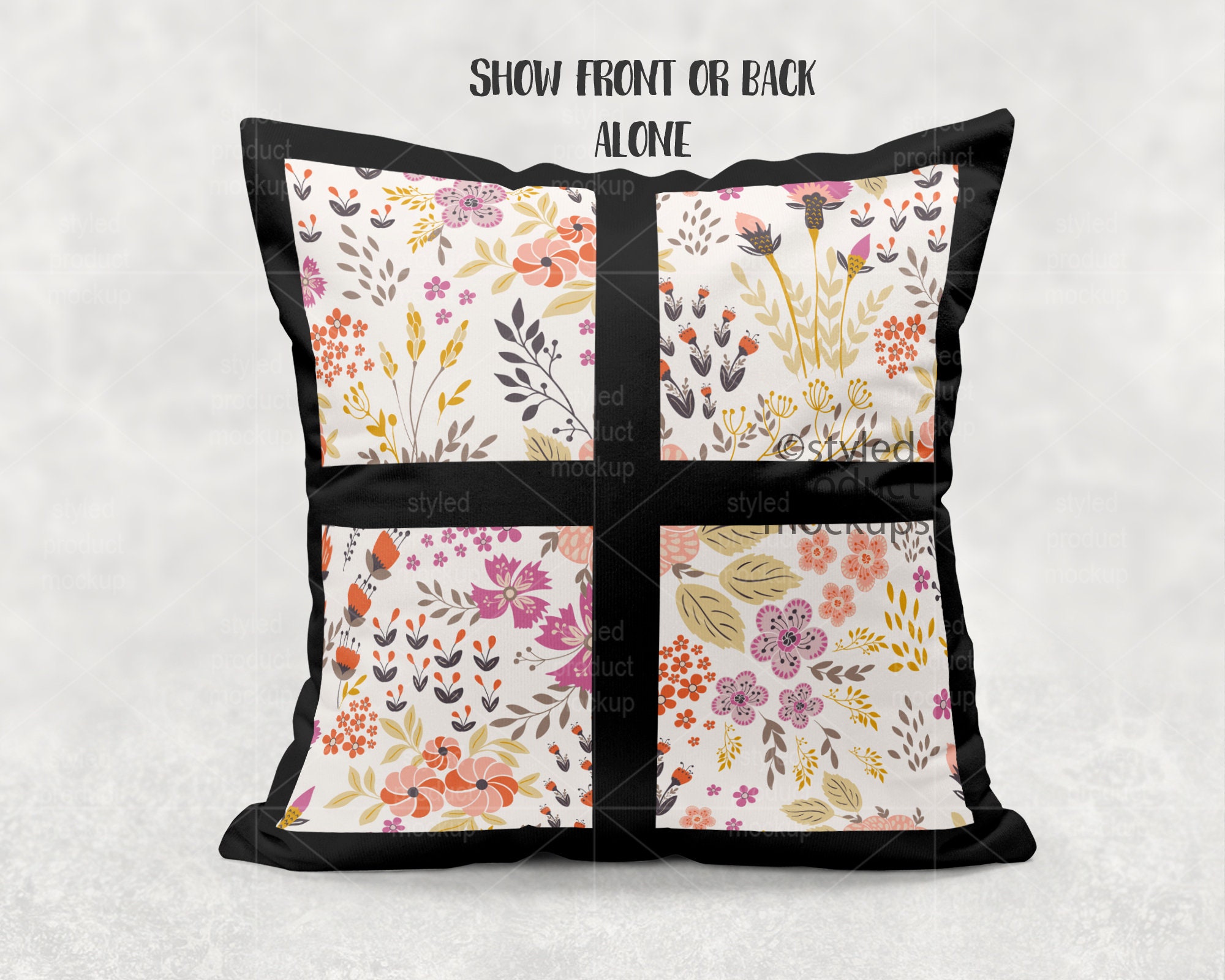 Dye Sublimation 4 Panel Pillow Mockup Add Your Own Image and - Etsy