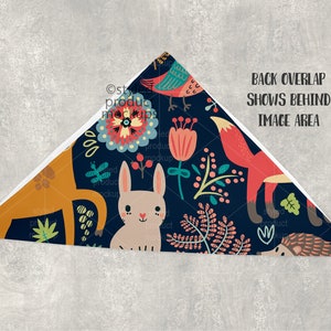 Dye Sublimation Handkerchief Folded in Half Mockup | Add Your Own Image ...