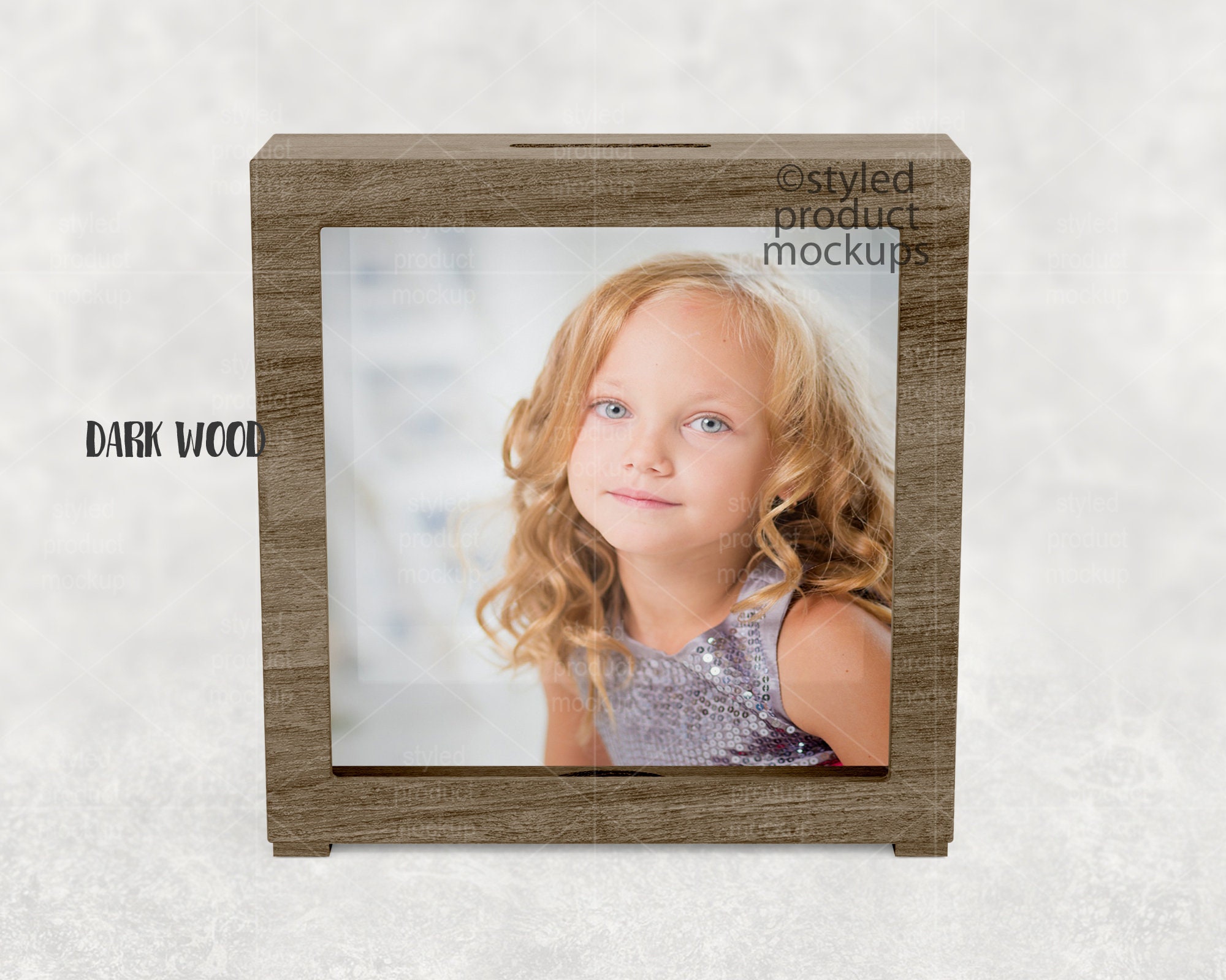 Dye Sublimation Shadow Bank Box Mockup Add Your Own Image - Etsy Canada