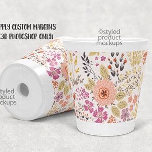 Dye Sublimation Flower Pot Mockup | Add Your Own Image and Background ...