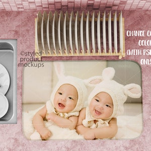 Dye Sublimation Dish Drying Mat Mockup | Add Your Own Image and ...