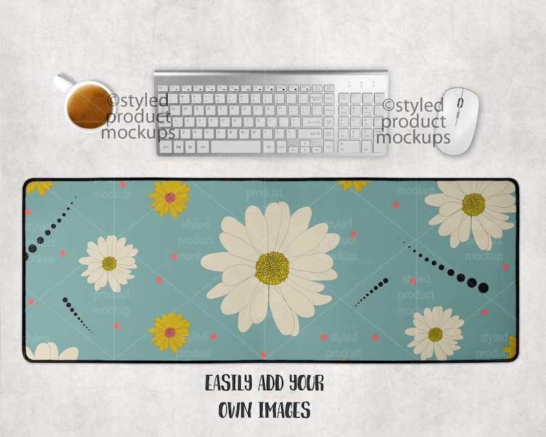 Dye Sublimation 805 X 300 Mm Gaming Desk Mat With Black Edge | Etsy