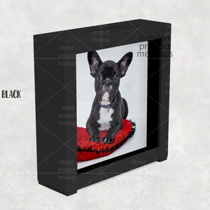 Dye Sublimation Shadow Bank Box Mockup | Add Your Own Image and ...