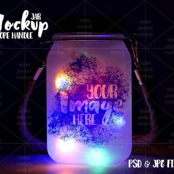 Solar Jar Lights - Etsy