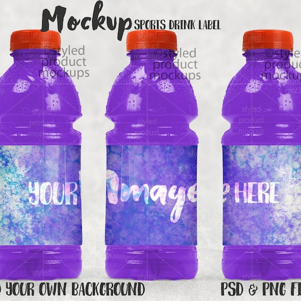 Sports Drink Template - Etsy
