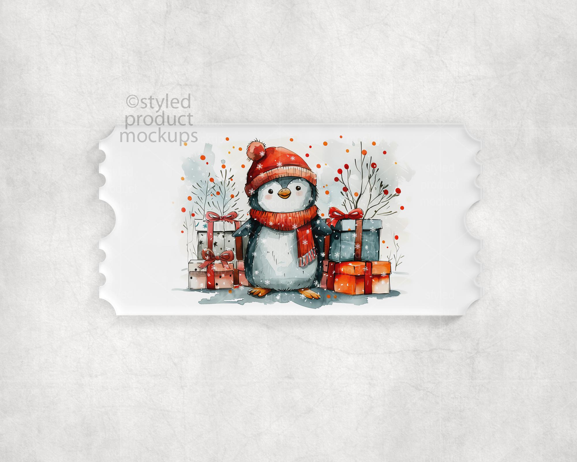 Dye Sublimation Acrylic Ticket Mockup | Add Your Own Image and ...