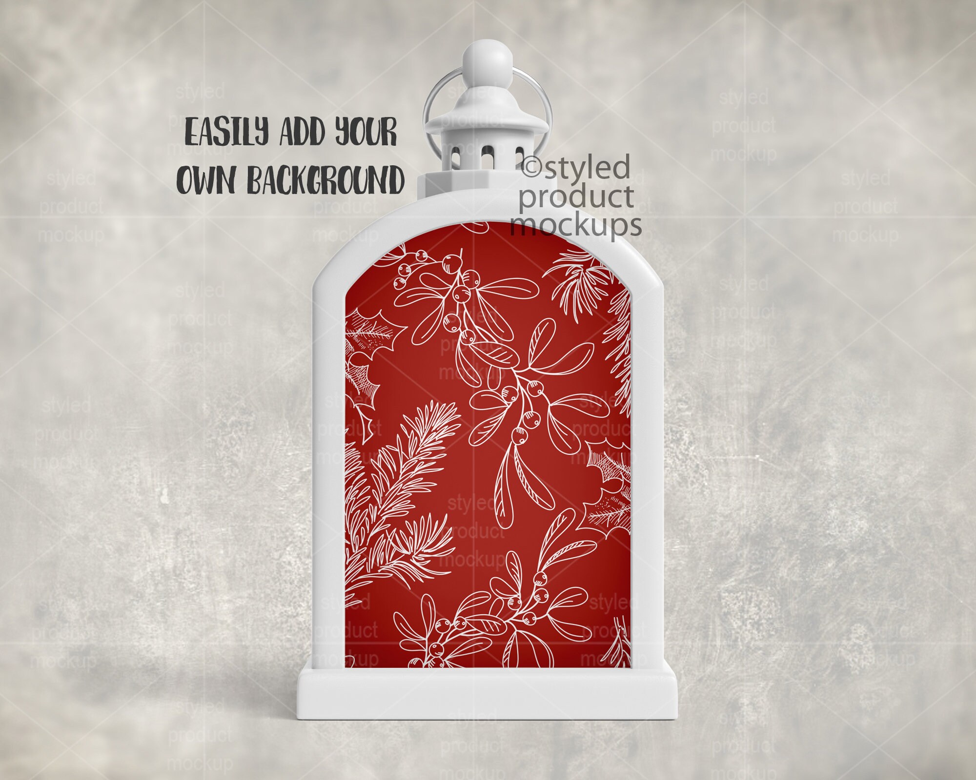 Sublimation Lantern Mockup | Sublimation LED Lantern Mockup | Add Your ...