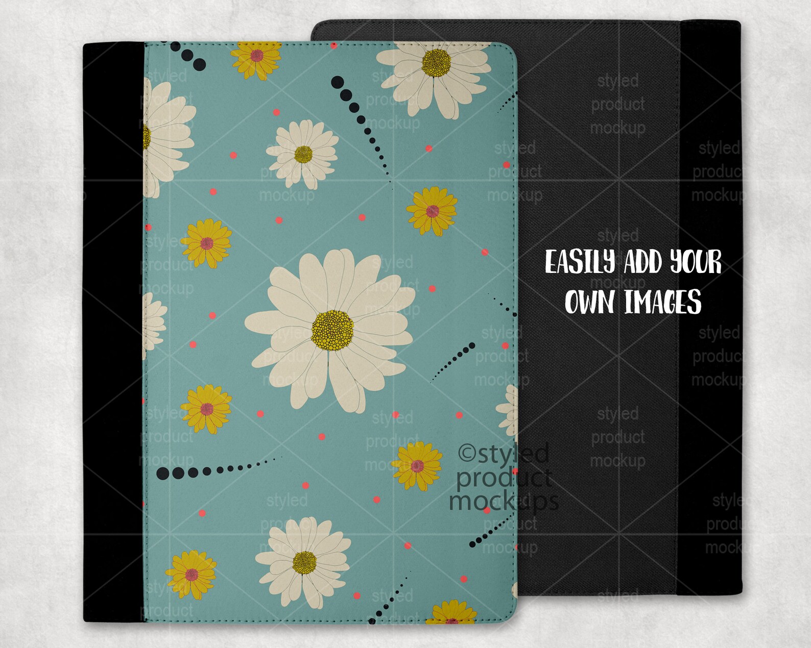Dye Sublimation Paper Padfolio Portfolio Mockup Add Your Own - Etsy