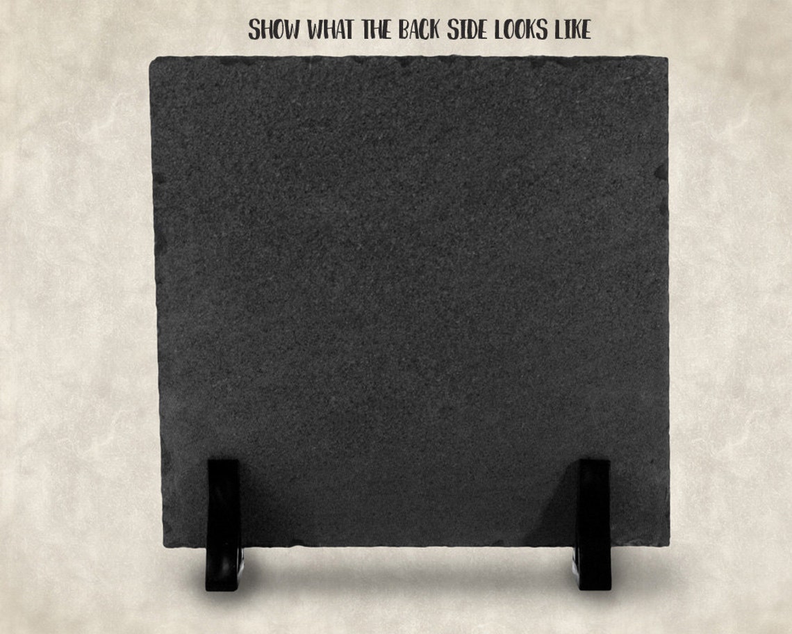 Square Slate Mockup Template Sublislate Mockup Rock Photo - Etsy
