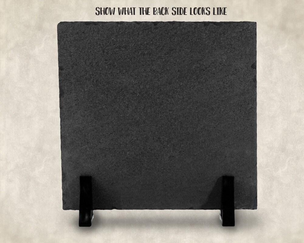 Square Slate Mockup Template Sublislate Mockup Rock Photo - Etsy Canada