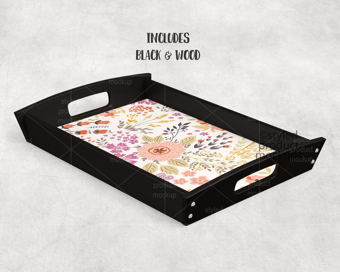 Dye Sublimation Serving Tray Mockup Add Your Own Image and | Etsy