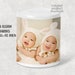 Dye Sublimation Ceramic Coin Bank Template Mockup Single View - Etsy