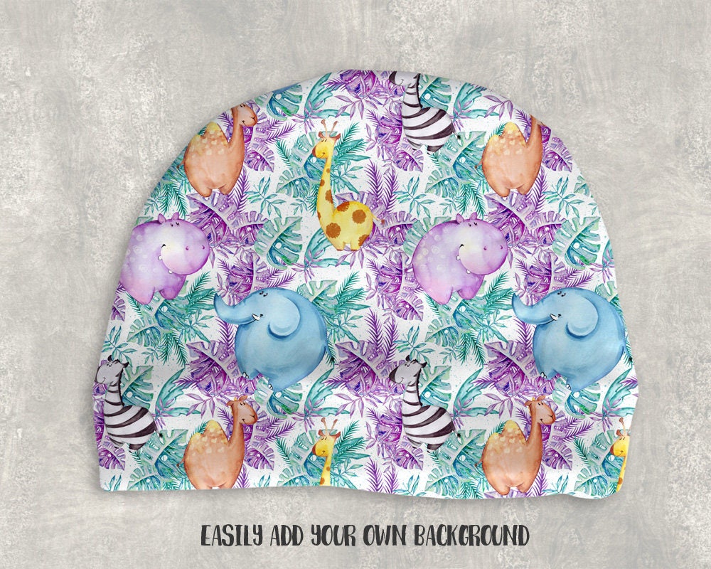 Fleece Baby Cap Mockup Template | Add Your Own Image and Background - Etsy