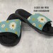 Dye Sublimation Slider Sandals Mockup Template | Add Your Own Image and ...