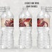 Water Bottle Label Full Wrap View Template Mockup Add Your - Etsy