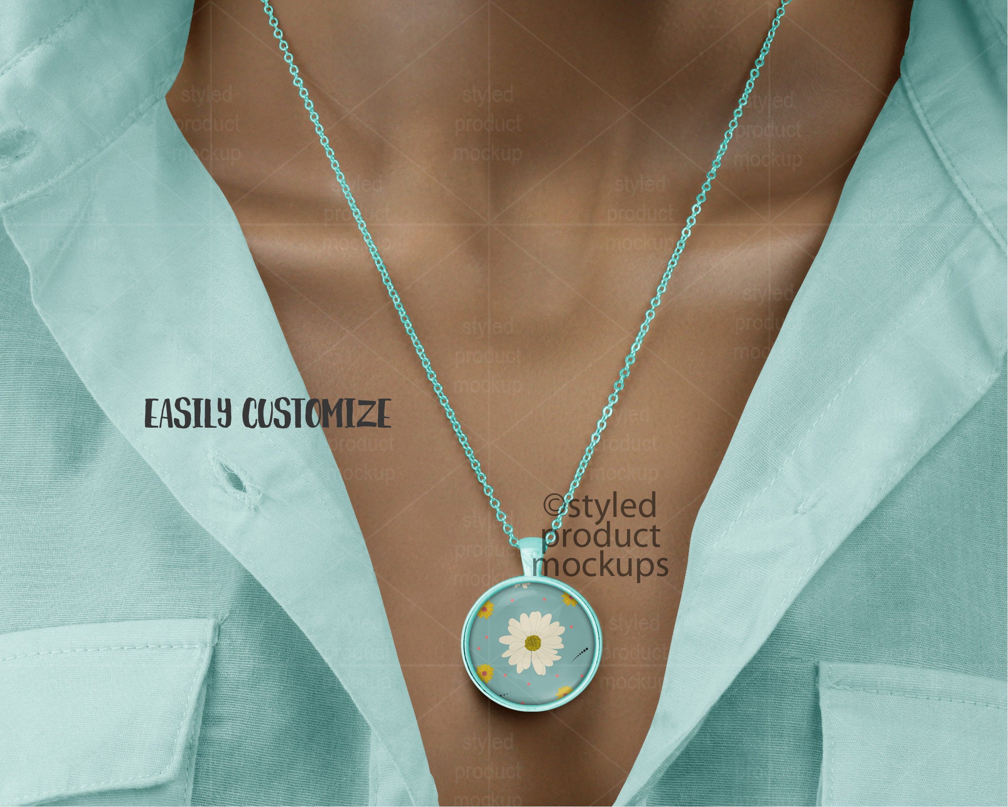 Dye Sublimation round smooth metal pendant with resin coat on | Etsy