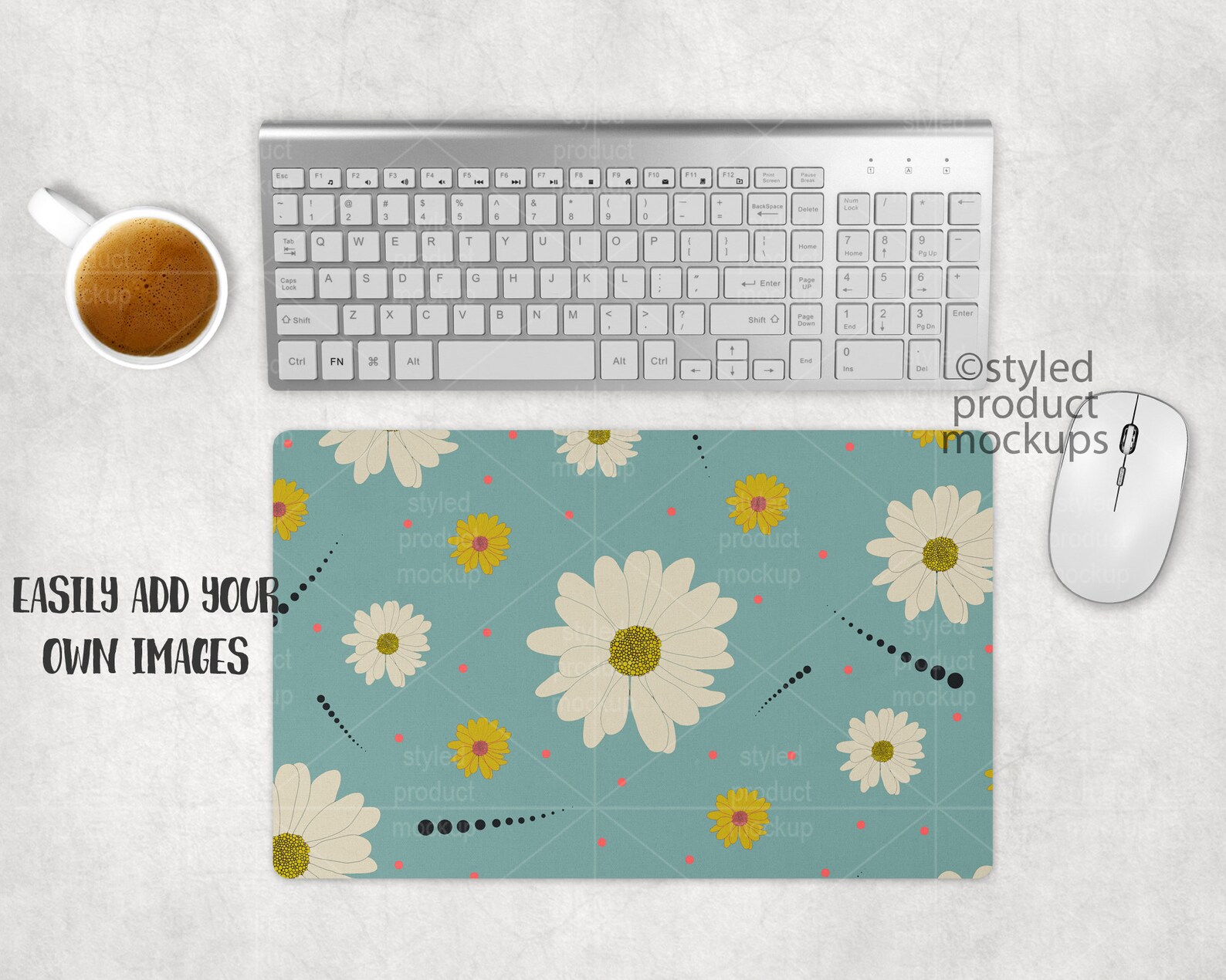 Dye Sublimation 10x16 Inch Desk Mat Mockup Add Your Own - Etsy