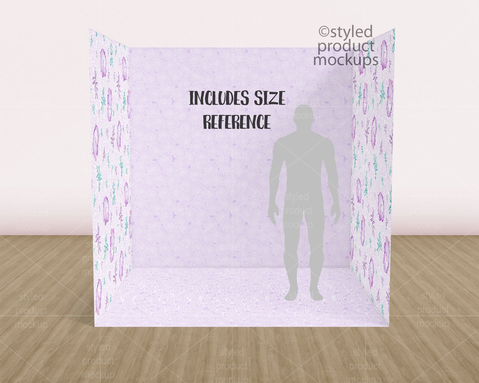 Party Décor Backdrop Cube Mockup Add Your Own Image and - Etsy