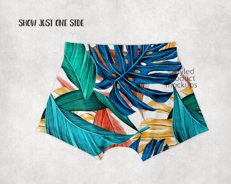 Dye Sublimation Adult Men's Boxers Mockup Add Your Own - Etsy