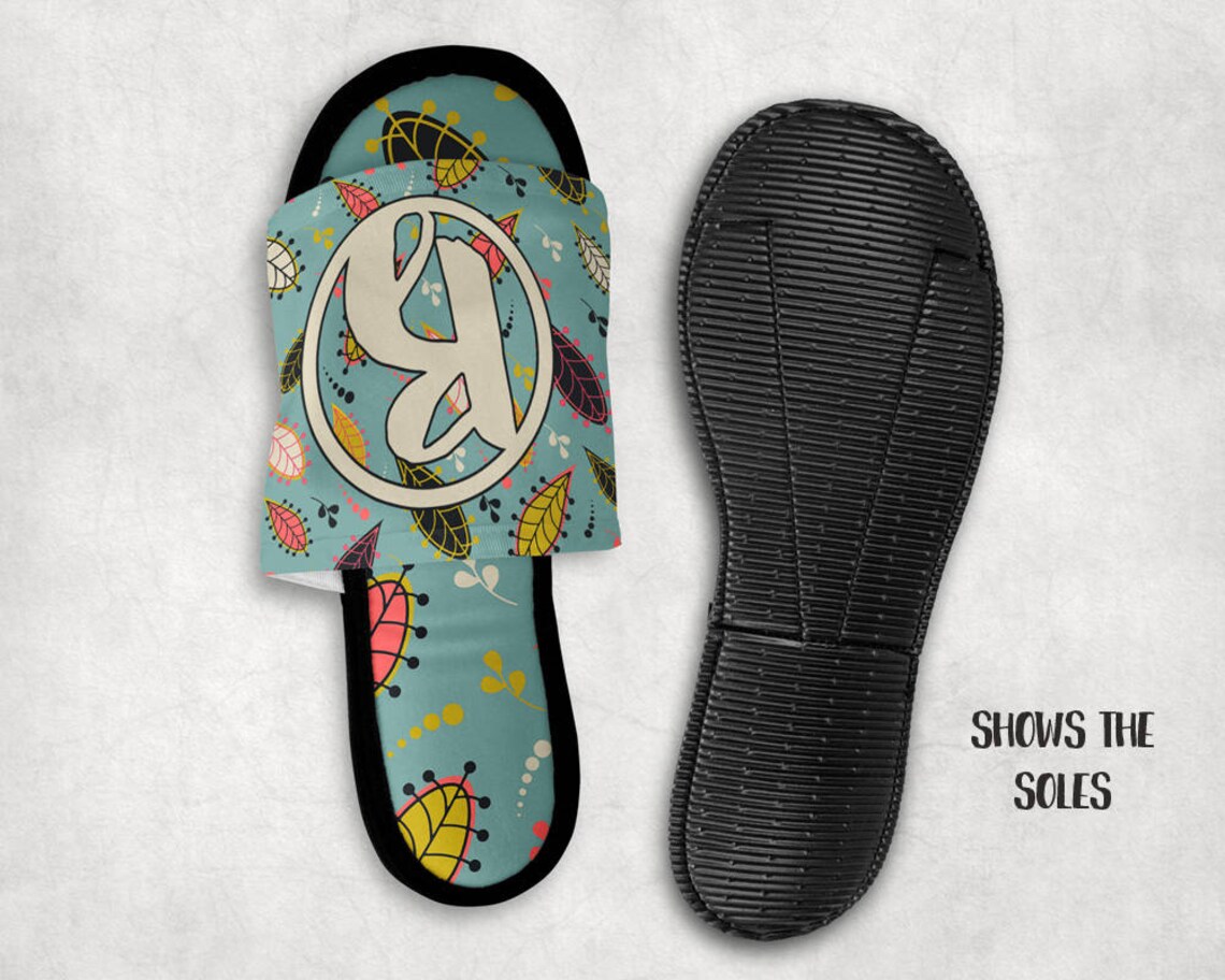 Dye Sublimation Slippers Mockup Template | Add Your Own Image and ...