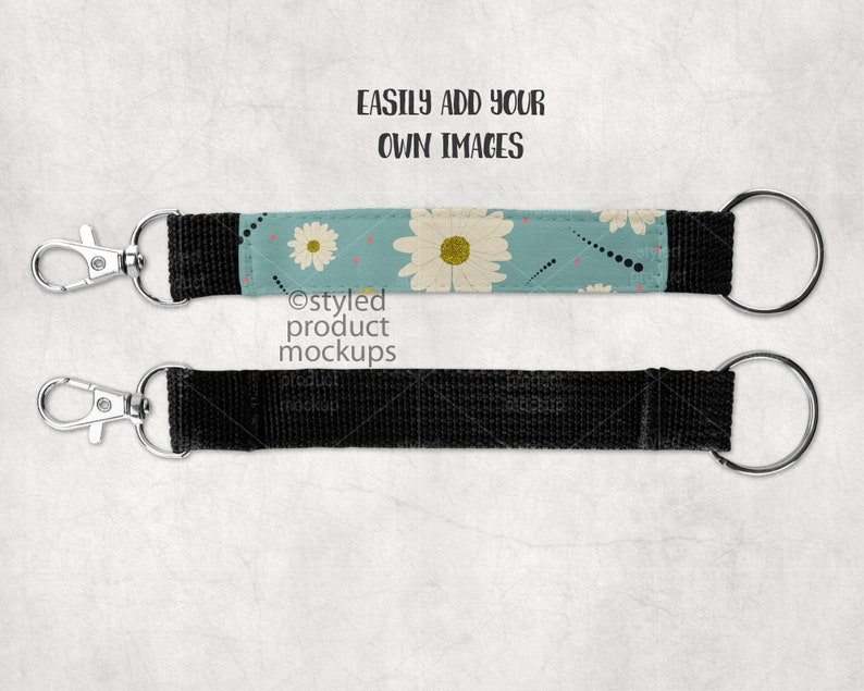 Dye Sublimation Fabric Key Fob Mockup Add Your Own Image and - Etsy