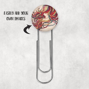 Button Planner Clip Mockup Template | Add Your Own Background ...