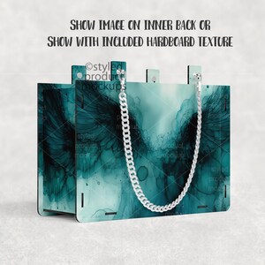 Dye Sublimation MDF Hardboard Purse Handbag Mockup | Add Your Own Image ...