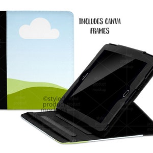 Dye Sublimation Padfolio Style Fabric Tablet Case Cover Mockup | Add ...