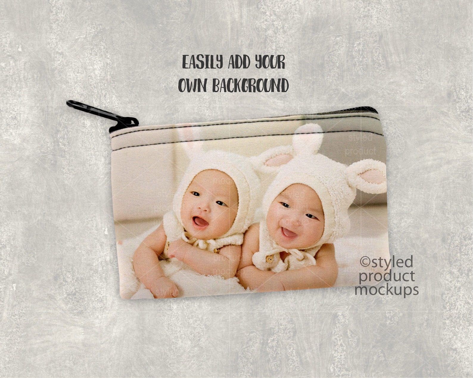 Dye Sublimation Small Coin Pouch Mockup Add Your Own Image - Etsy
