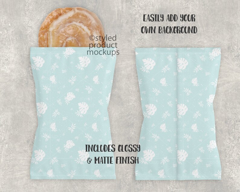 Honey Bun Label Wrapper Party Favor Mockup Add Your Own - Etsy