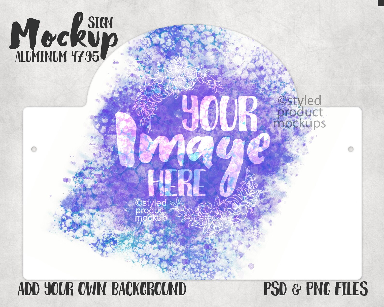 Dye Sublimation Decorative Building Sign Mockup Add Your Own - Etsy