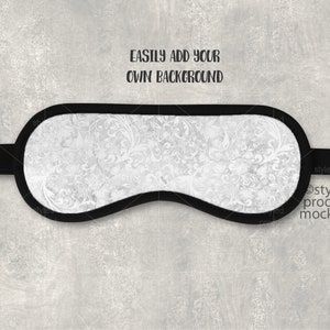 Dye Sublimation Eye Mask Mockup | Add Your Own Image and Background - Etsy