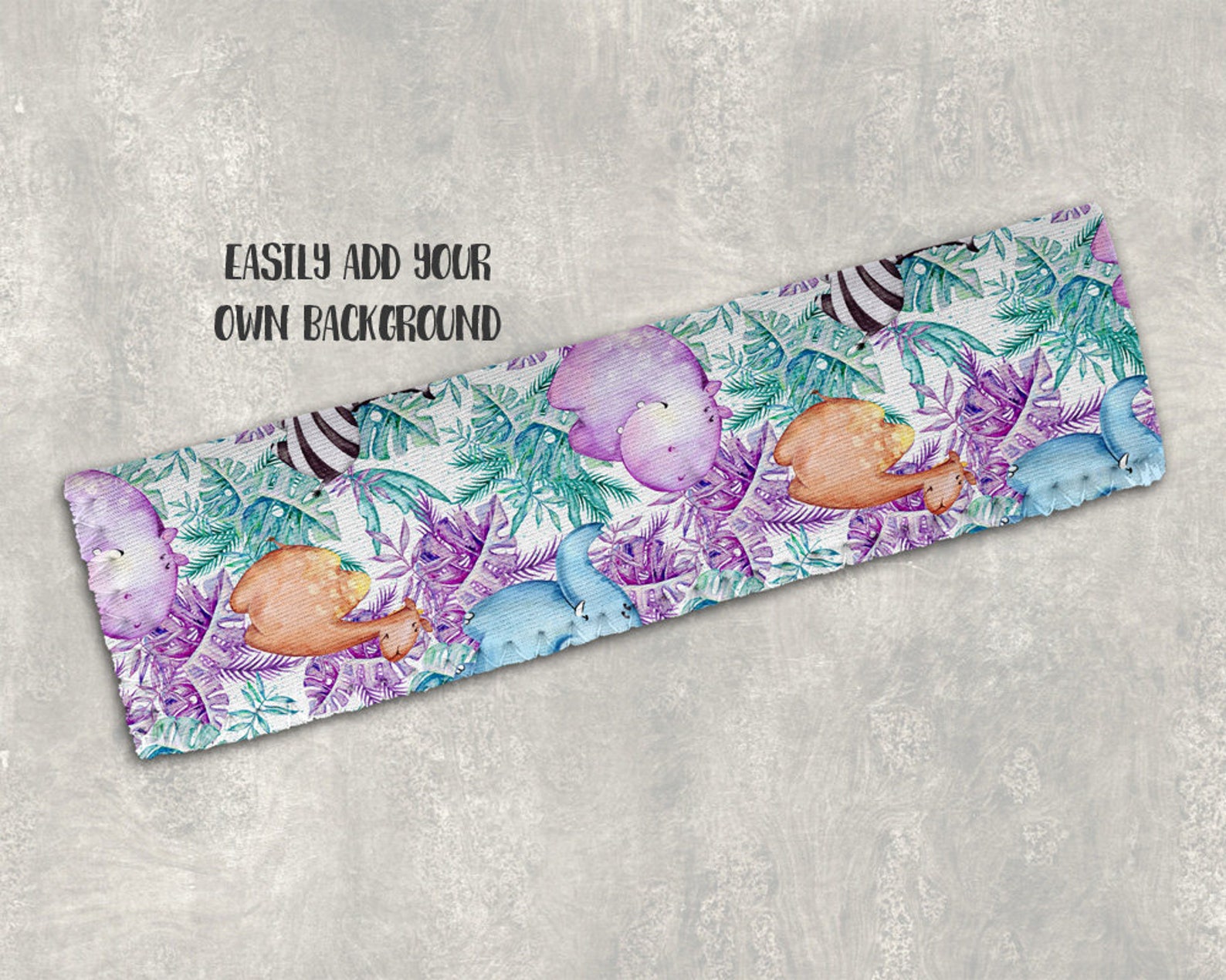 Ice Pop Wrap Sleeve Template Mockup Add Your Own Image and | Etsy