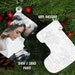 Dye Sublimation Stocking Shaped Ornament Mockup Add Your Own - Etsy