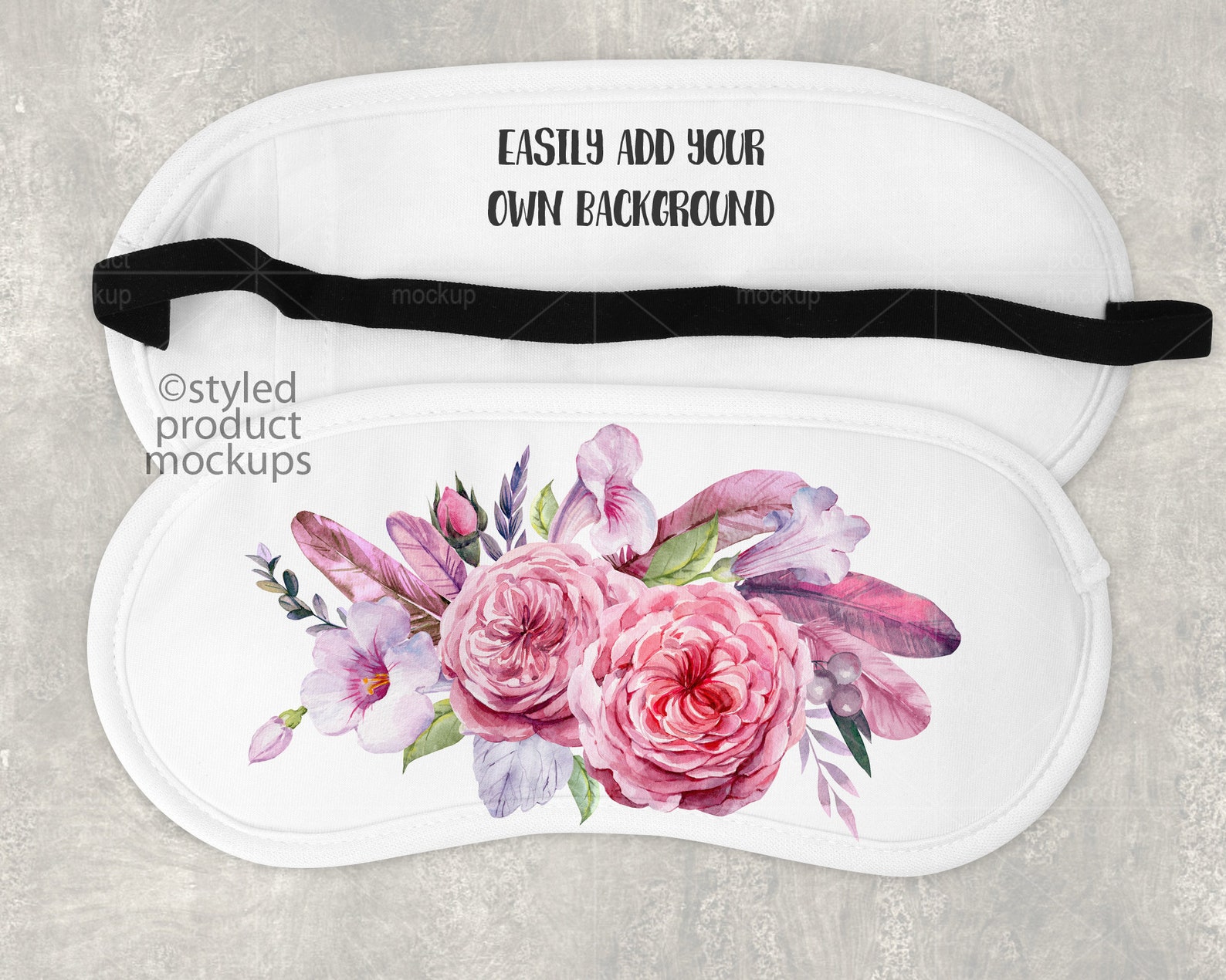 Dye Sublimation Eye Mask Mockup Add Your Own Image and - Etsy
