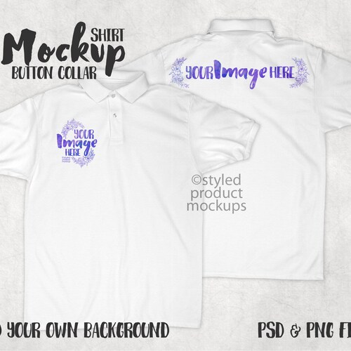 Multiple Button Front Mockup Template Add Your Own Image and - Etsy