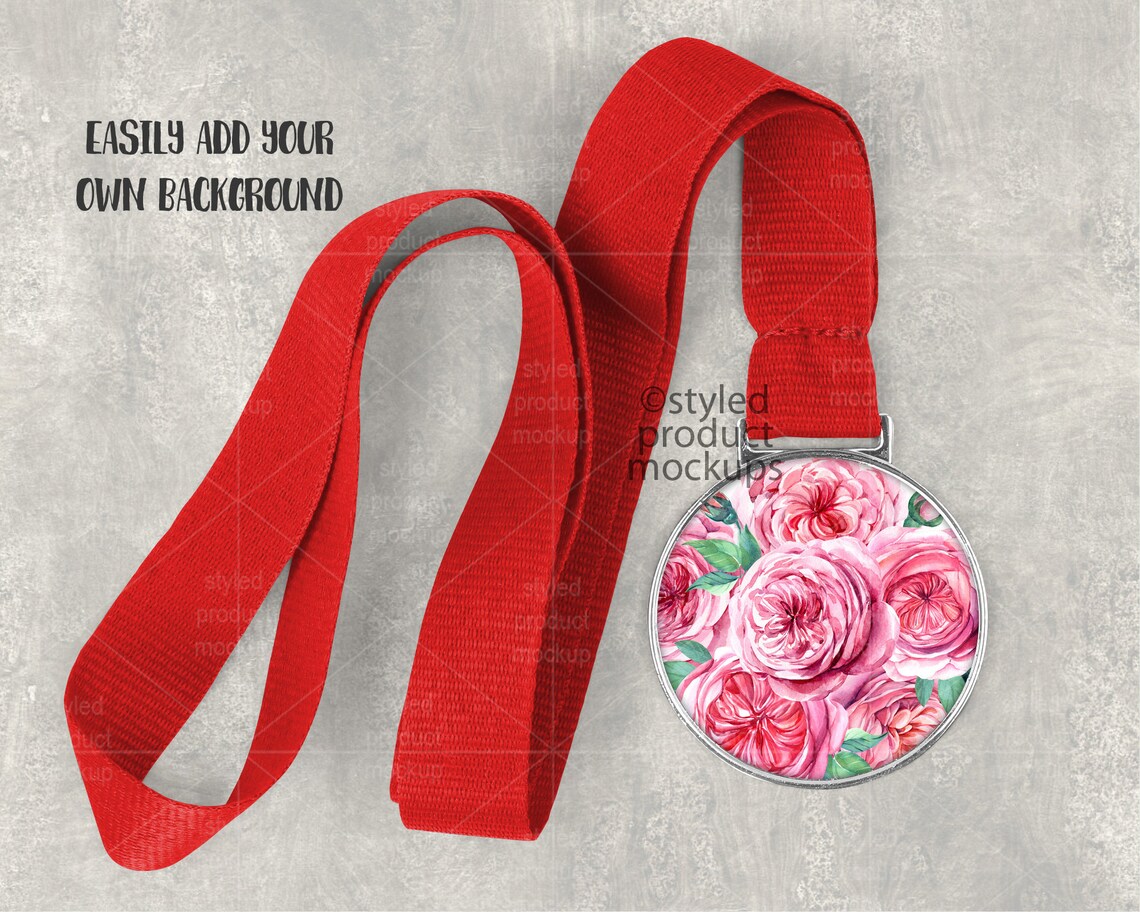 Dye Sublimation Award Medal Mockup Add Your Own Image and | Etsy