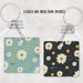 Dye Sublimation Square Keychain Mockup Add Your Own Image and ...