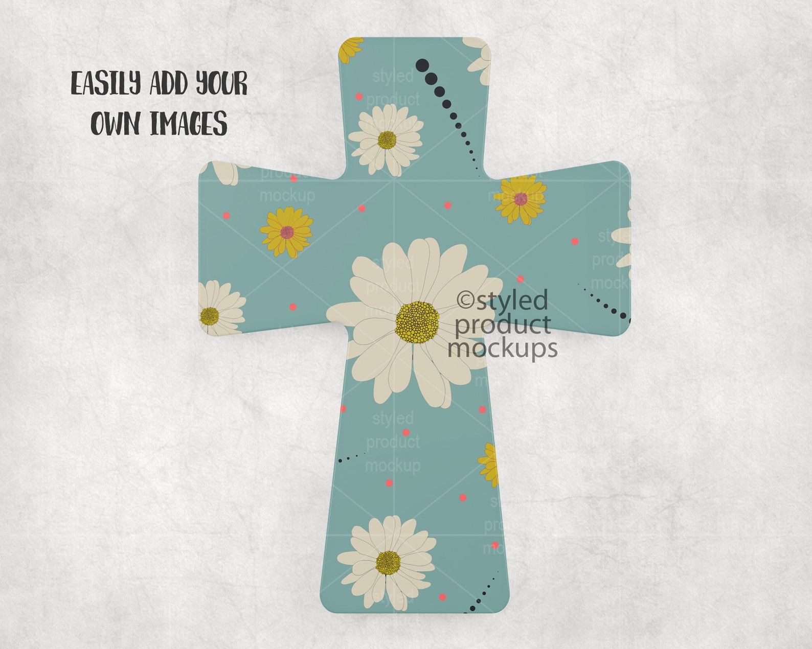 Dye Sublimation Ceramic Cross Mockup Add Your Own Image and - Etsy