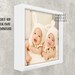 Dye Sublimation Wood 7x7 Inch Square Inset Photo Frame Mockup | Add ...