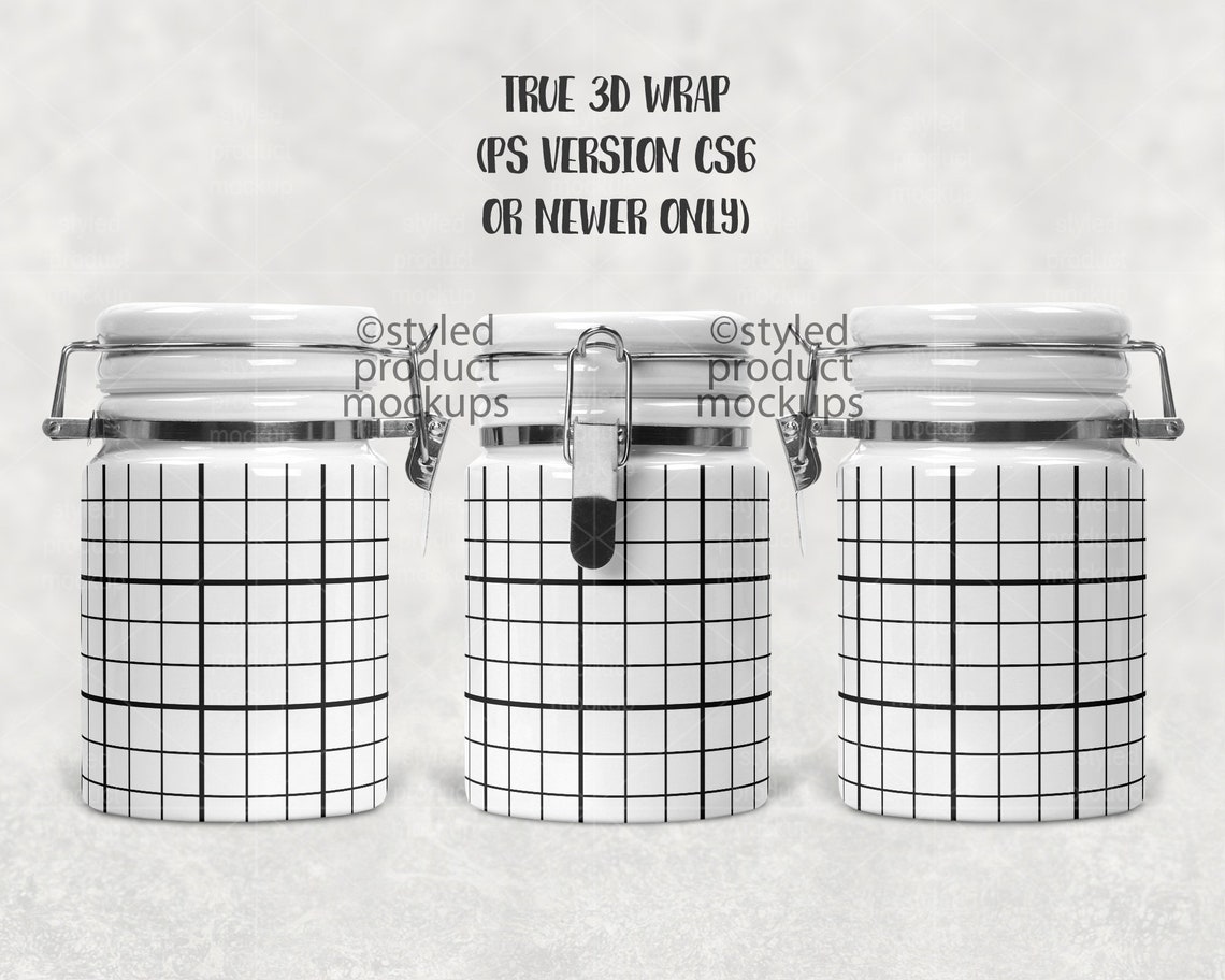 Ceramic Canister Mockup | Sublimation (digital Download) - Etsy