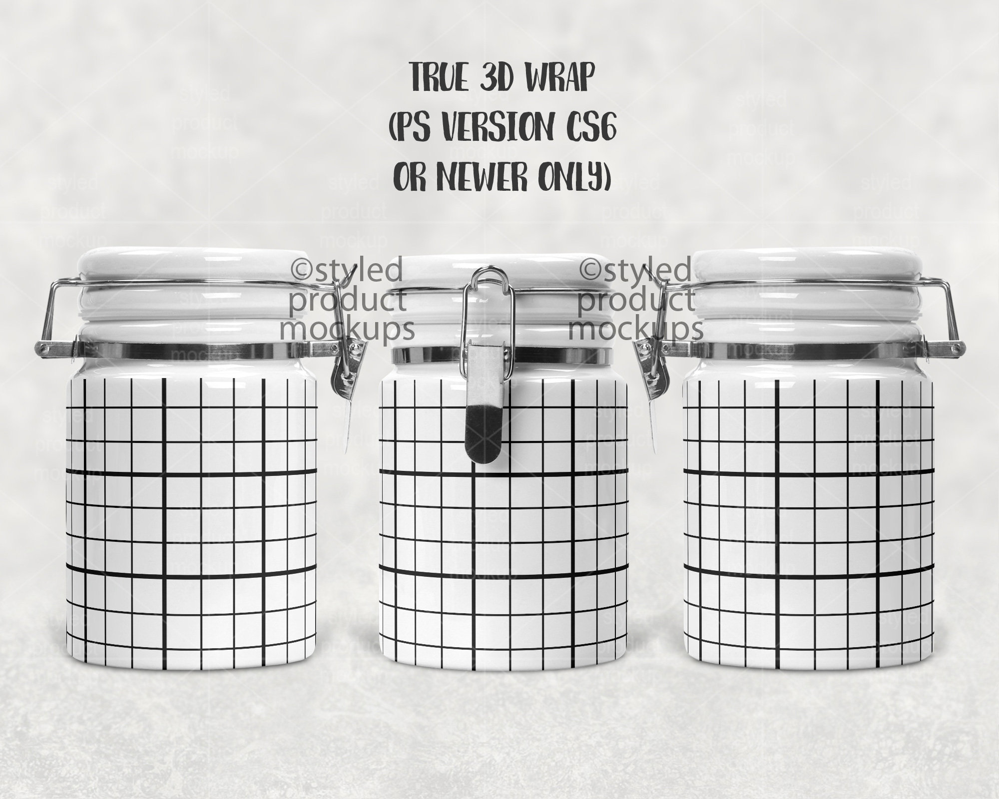 Dye Sublimation Small Ceramic Canister With Flip Top in a Full | Etsy