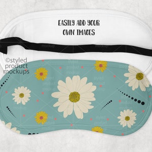 Dye Sublimation Eye Mask Mockup Add Your Own Image and Background - Etsy