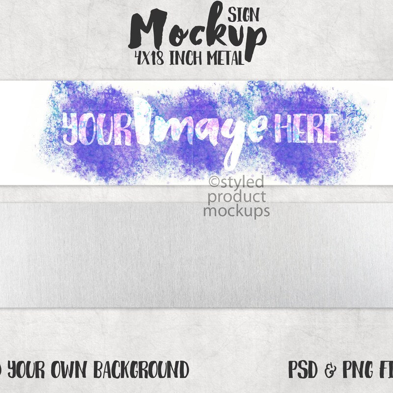 4x18 Sign - Etsy