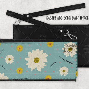 Dye Sublimation Wallet With Hand Strap Mockup Add Your Own Image and ...