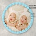 Round Cake for Edible Image or Topper Mockup | Add Your Own Image and ...