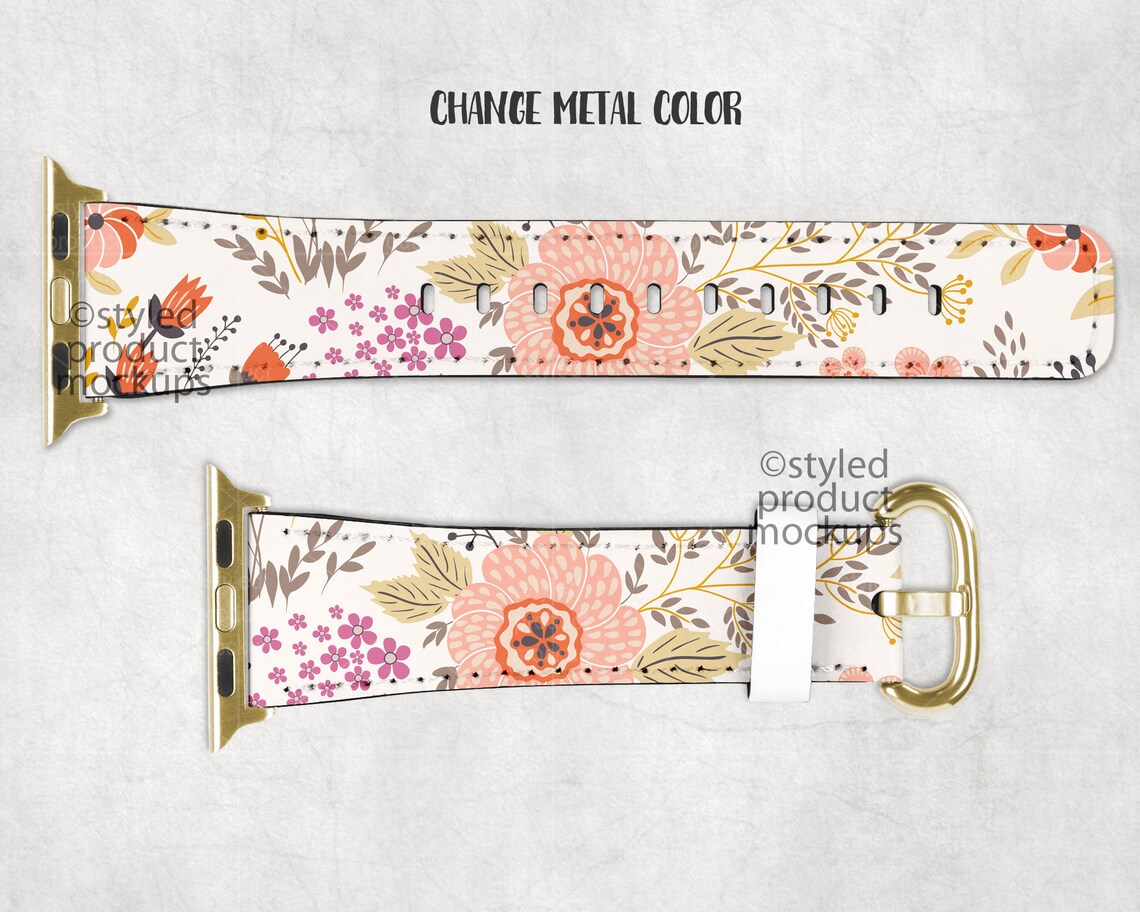 Dye Sublimation Smart Watch Band Mockup | Add Your Own Image and ...