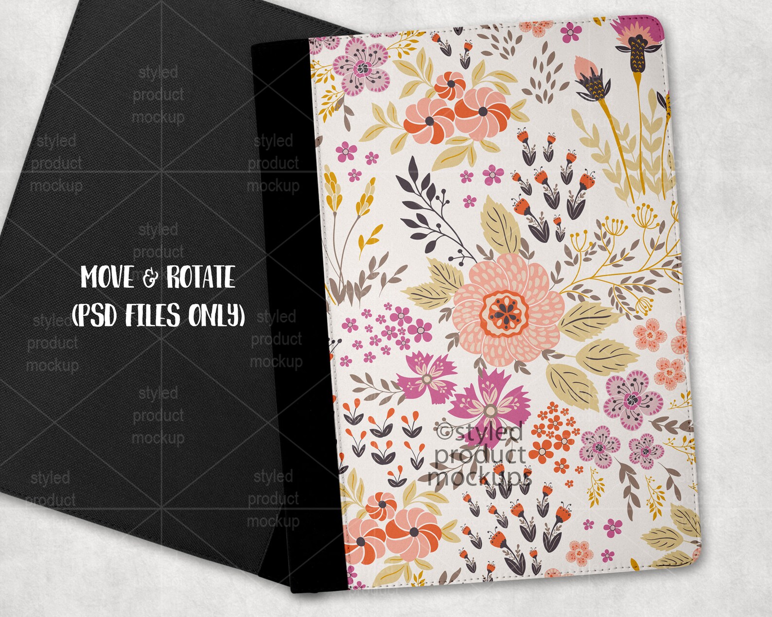 Dye Sublimation Paper Padfolio Portfolio Mockup Add Your Own - Etsy