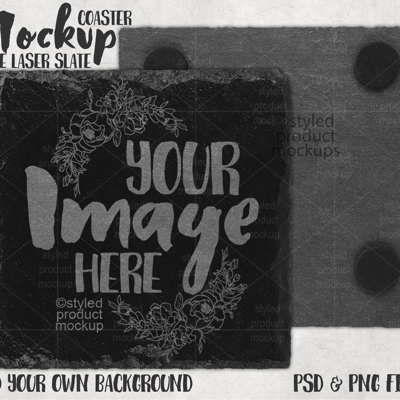 Slate Coasters With Color - Etsy