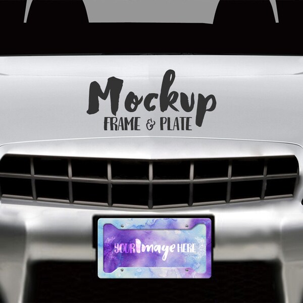 License Plate Frame - Etsy